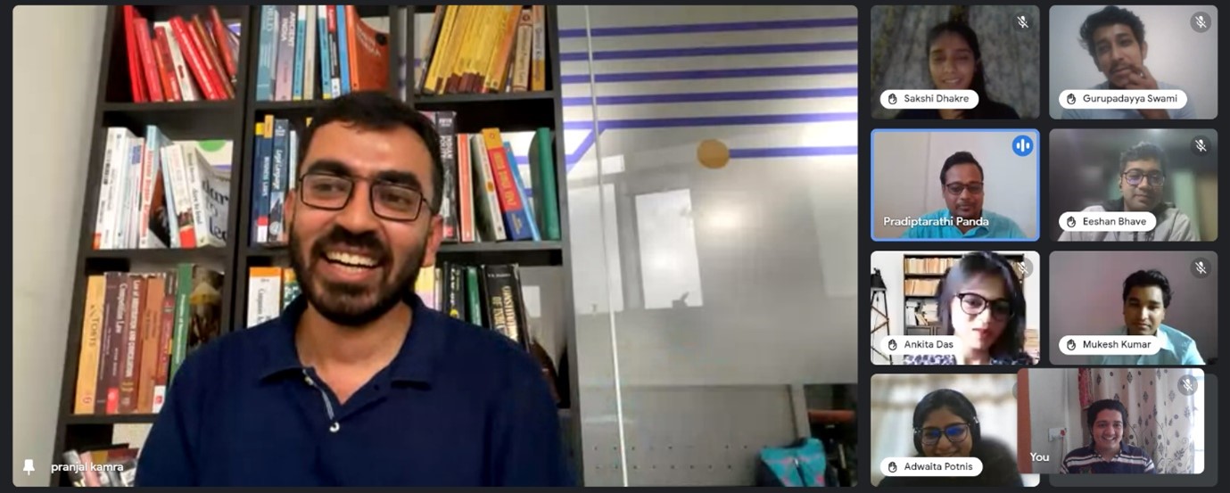 1st Alumni Interaction Session 2021-22 held on 31-07-2021, Saturday ...