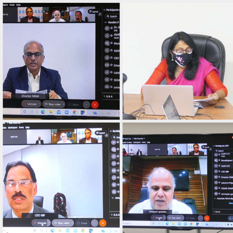 Launch of Certified BFSI Professional Program - National Institute of ...