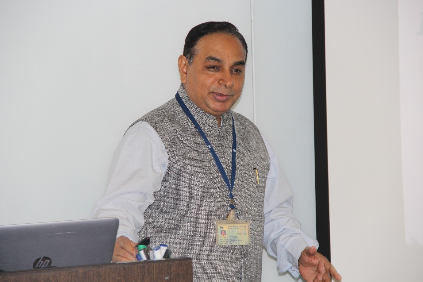 Leadership Talk by ED-SEBI in the Induction Programme for "New ...