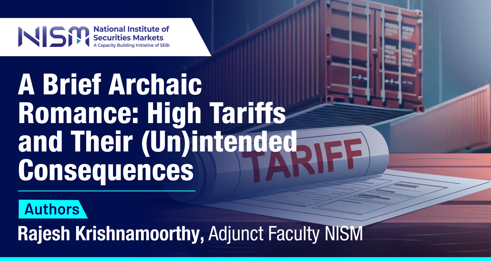 High Tariffs and Their Consequences: Lessons from History & Global ...